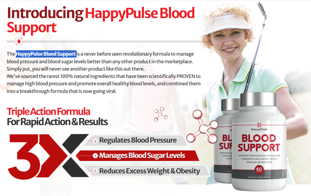 HappyPulse Canada Blood Support: Reviews, Price, Ingredients