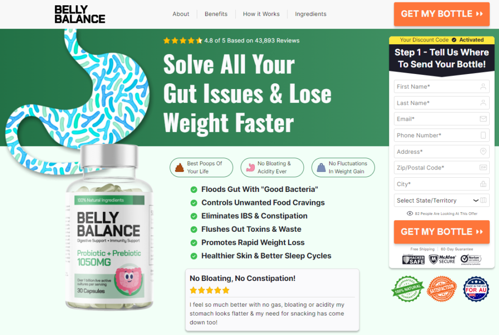 Belly Balance Australia-AU: Reviews, Official Website, Price & Pros