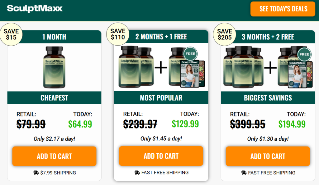 SculptMaxx Australia-AU: Reviews, Pros & Price, 60 Capsules