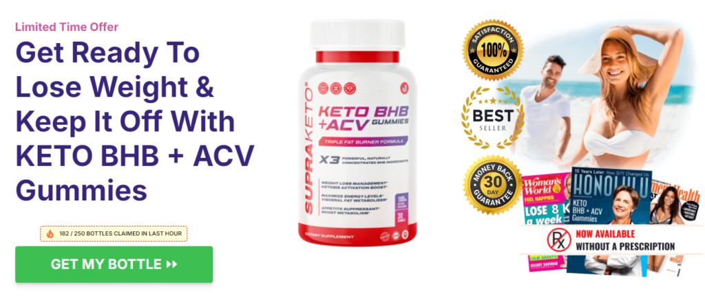 Supra Keto BHB Gummies Australia-AU: +ACV Reviews, Price, buy