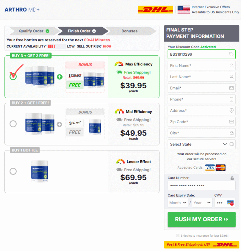 Arthro MD+ Joint Support: Official Website, Australia, Canada, USA